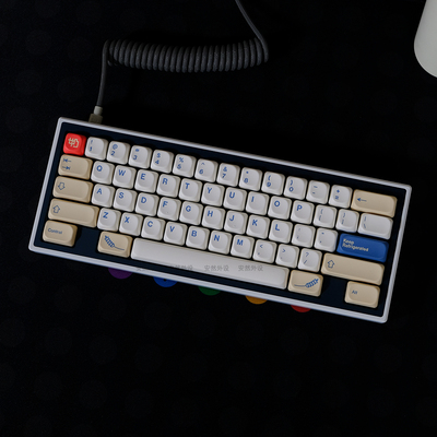 GMK豆奶键帽MOA高度热升华PBT