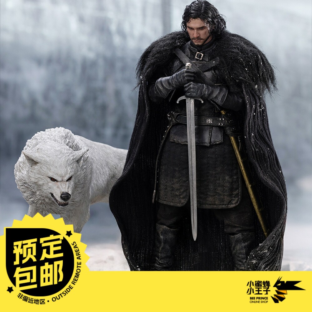 预定定金 圆野文化 1/12 琼恩 雪诺 可动人偶 手办 权力的游戏
