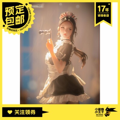 预定定金 Real on real 1/6 Water Droplet 女仆 伊芙 不可动手办