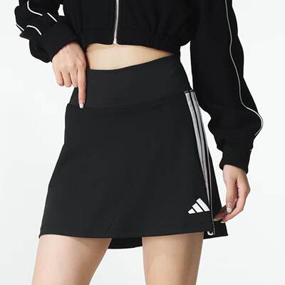 阿迪达斯女运动裙A字短裙半身裙