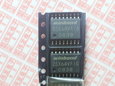 25X64VFIG = 25Q64BVFIG 正品液晶电视存储芯片 SOP-16 全新