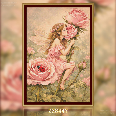 【ZZ8447-花仙子】十字绣2026年新款卧室风景系