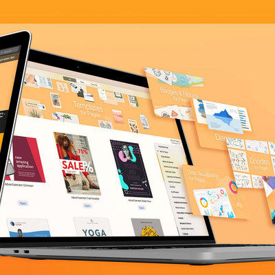 3000个精选Pages素材合集 苹果Pages素材合集 Mac Pages专用 H902