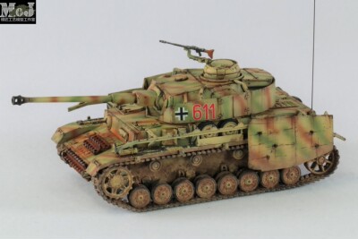 【模匠】利华 03184 1/72 德国 四号H型坦克  成品代工