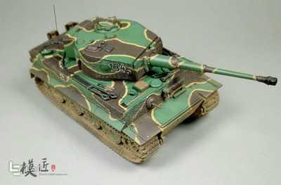 【模匠】1:72威龙7440 虎一重型坦克后期型  仿60122涂装成品代工