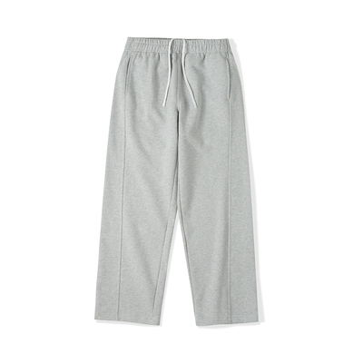 NATIVEWELL温暖厚款加绒针织卫裤垂感亲肤宽松直筒