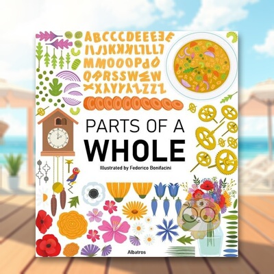 【预售】【井井有条】事物的组成英文儿童绘本知识百科进口原版外版书精装【Neatly Organized Things】Parts of a WholeMagda G书