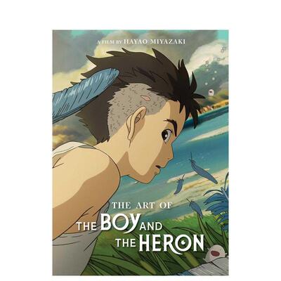 【预售】你想活出怎样的人生 动画设定集 原版英文艺术插画原画设定集 宫崎骏 吉卜力 苍鹭与少年