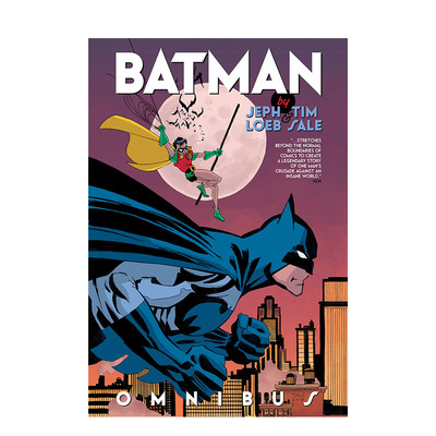 【现货】DC漫画 蝙蝠侠 Batman by Jeph Loeb & Tim Sale Omnibus 英文漫画书原版进口图书 超级英雄系列美漫书籍万圣节特辑