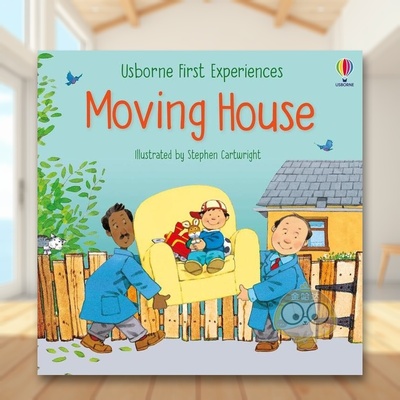 【现货】第一次搬家Moving House英文儿童绘本人际关系3-6岁平装Anne Civardi and Stephen Cartwright进口原版书Usborne childre