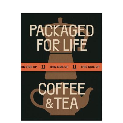 【预售】生活包装设计咖啡和茶PACKAGED FOR LIFE英文平面设计广告包装Victionary平装victionary进口原版书747书籍图书外版正版