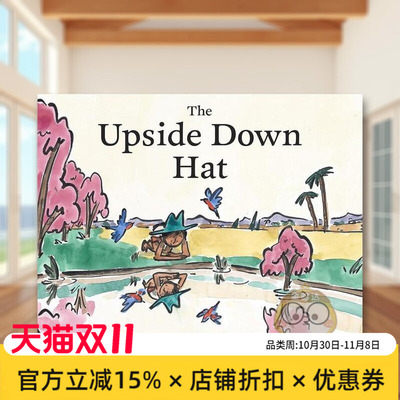 【现货】【2022NYTNYPL最佳绘本】颠倒的帽子The Upside Down Hat英文儿童绘本自我认知情绪管理3-6岁精装Stephen Barr  Gracey Z