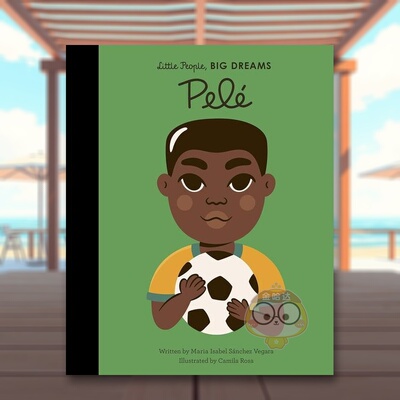 【现货】【小人物大梦想】贝利【Little People Big Dreams】Pele英文儿童绘本人物传记6-9岁精装Maria Isabel Sanchez Vegara; C