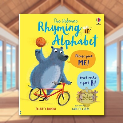 【预售】押韵字母表英文儿童自然拼读进口原版外版书The Rhyming AlphabetFelicity Brooks Usborne children’s books书籍图书正