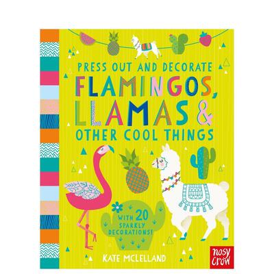 【现货】【迷你趣玩】火烈鸟、骆驼与其它动物  Flamingos， Llamas and Other Cool Things 原版英文儿童趣味