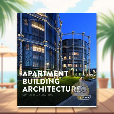 【预售】公寓楼建筑当代方案英文建筑设计风格与材料构造Chris van Uffelen进口原版书平装14岁以上Apartment Building Architec书
