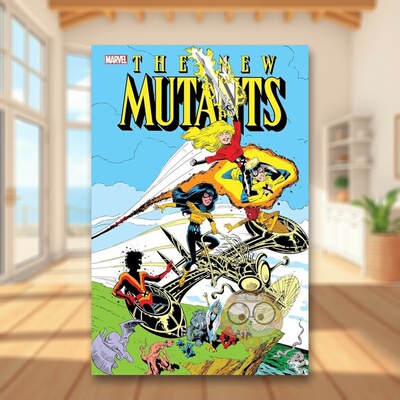 【预售】【Marvel】新变种人综合卷3英文漫画精装进口原版书NEW MUTANTS OMNIBUS VOL. 3 Bret Blevins  Louise Simonson  Marve书