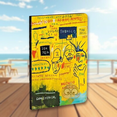 【预售】Hollywood Africans Jean-Michel Basquiat笔记本 Hollywood Africans Jean-Michel Basquiat 原版笔记本Notebook进口书籍