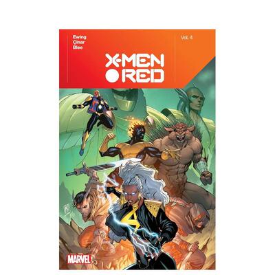 【现货】红色X战警4 by 阿尔·尤因 X-Men Red By Al Ewing Vol. 4 英文漫画进口原版图书籍EWING  AL外文图书MarvelMarvel