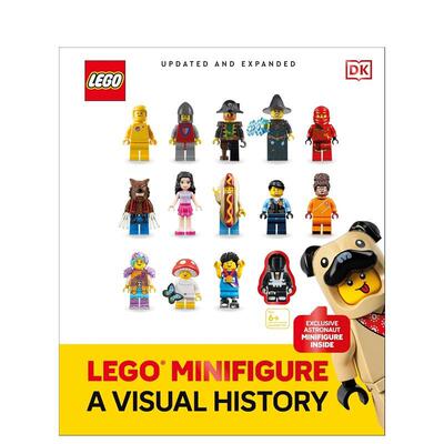 【预售】DK乐高小人仔视觉史（増订版） LEGO Minifigure A Visual History Updated and Expanded 英文进口原版儿童绘本图书