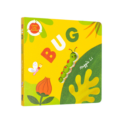 【现货】【小小生命周期】飞虫Little Life Cycles Bug英文儿童绘本动物生态环保3-6岁纸板书Maggie Li进口原版书Templar Publish
