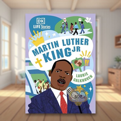 【现货】【DK人物故事】马丁·路德·金英文儿童章节书进口原版书精装DK Life Stories Martin Luther King Jr Laurie Calkhoven著