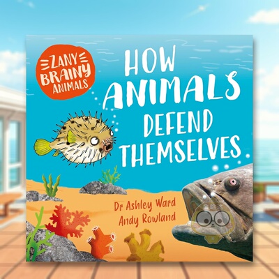 【现货】奇智动物：动物如何自我防御 Zany Brainy Animals: How Animals Defend Themselves 原版英文儿童绘本进口书籍图书外版正