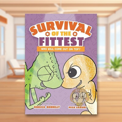 【预售】适者生存英文儿童漫画进口原版书精装Survival of the Fittest Donnelly  Rebecca Henry Holt书籍图书外版正版