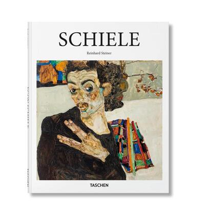 【预售】[TASCHEN出版] SCHIELE 埃贡席勒 英文原版图书籍进口正版 表现主义 艺术画册【BasicArt2.0】