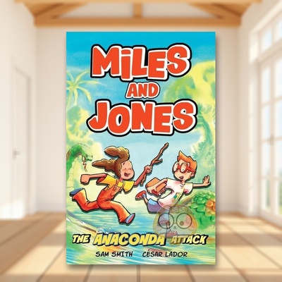 【预售】【迈尔斯与琼斯】#1蟒袭击 【Miles and Jones】The Anaconda Attack 原版英文儿童漫画进口书籍图书外版正版