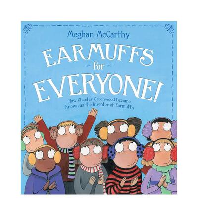 【现货】人人都有耳罩：耳罩发明家Greenwood Became的故事 Earmuffs for Everyone! 英文进口原版儿童绘本图书人物传记 Meghan M