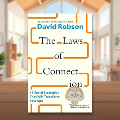 【预售】联系法则改变生活的13种社交策略 David RobsonThe Laws of Connection英文心灵励志David Robson平装Canongate进口原版书