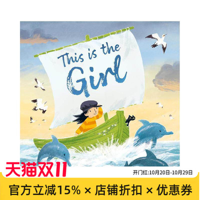 【预售】海边的那个女孩（平装） This is the Girl 英文进口原版儿童绘本图书Robert Starling外文正版