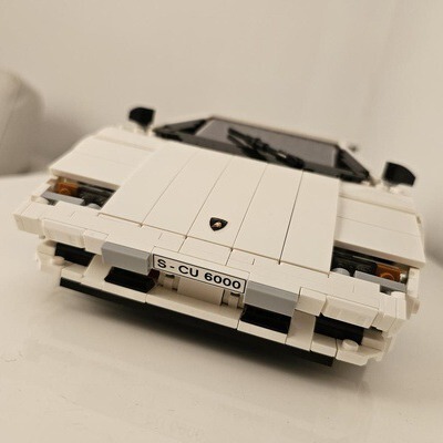 MOC-82416 10295套内 兰博J尼bo爵1251片 电子图纸 积木 深橙用