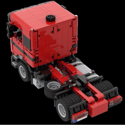 MOC-101103 Man F2000 V10 电子图纸 拼插积木 1330PCS 静态版