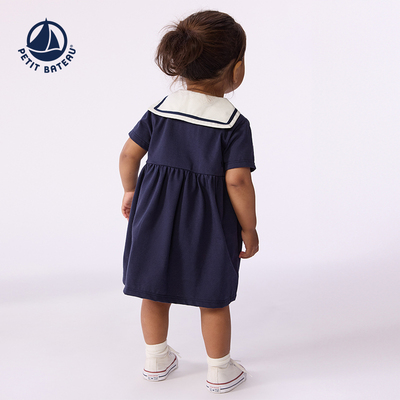 petitbateau短袖连衣裙