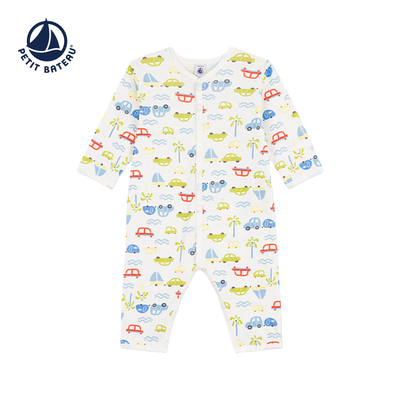 Petitbateau春夏连体衣婴幼儿