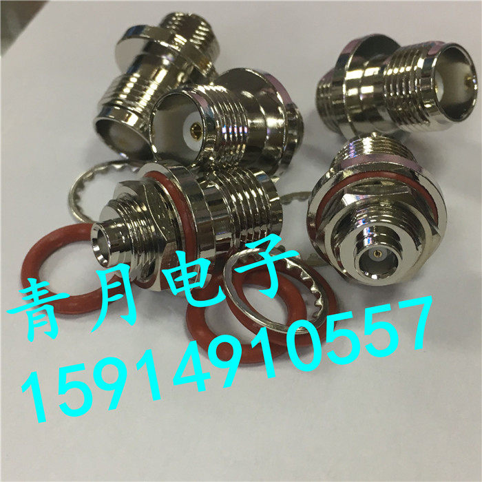 TNC/MCX-KKY北斗导航GPS设备转接头TNC母转MCX母带螺母防水圈固定