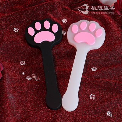 硅胶猫爪拍小圈实践工具可爱重度留印拍子戒尺DIY经络拍手拍HXSP