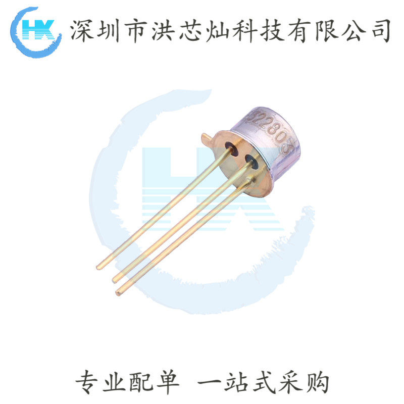 AD590JH双端集成电路温度传感器 TO-52±0.5℃ 4.0V~30V ADI_虎窝淘
