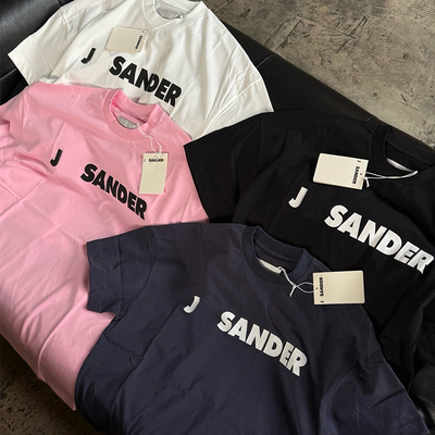 26SS最新款高定版情侣极简主义大logo廓形重磅短袖男女夏季T恤tee