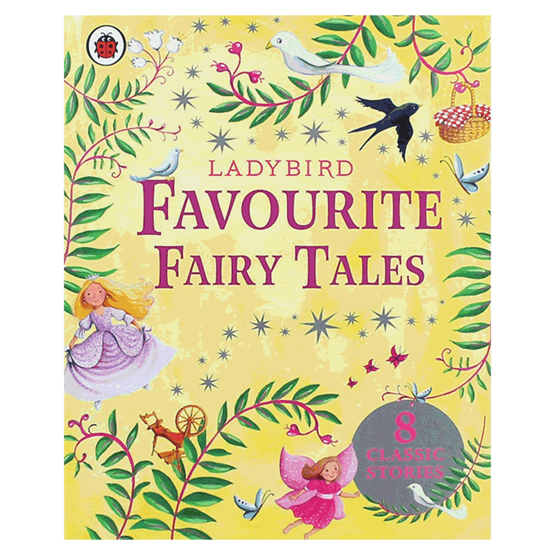英文原版 Ladybird Favourite Fairy Tales小瓢虫受欢迎的童话故事合集 灰姑娘 睡美人 小红帽 丑小鸭 The Ugly Duckling 英语书籍