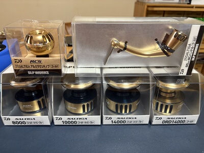 Slp works 25款saltiga官方改装配件，线杯 摇臂 泄力旋钮 握丸