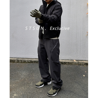 STS软壳直筒斜向口袋休闲裤