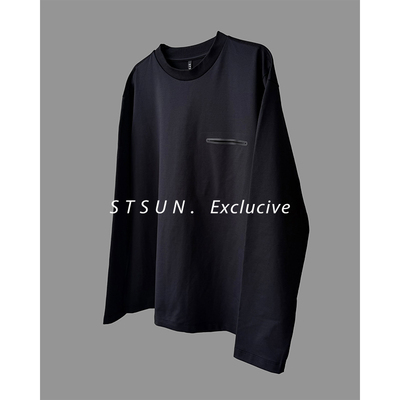 STS压胶口袋运动通勤长袖