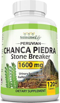 Chanca Piedra 1600 mg - 120 Tablets Kidney Stone Crusher Gal
