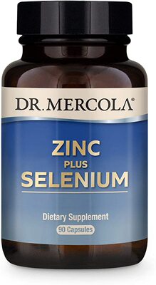 美国代购Dr. Mercola Zinc Plus Selenium Dietary Supplement, 9
