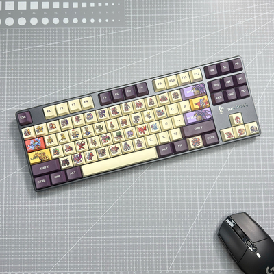 数码宝贝键帽适配EZ63迈从Ace68狼蛛F87美加狮MAD60 夜魔 ATKRS6