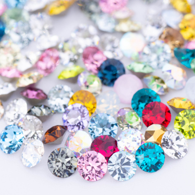 施华洛奥地利水晶华子正品美甲钻