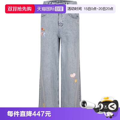 【自营】adidas阿迪达斯三叶草CB PNT D女子运动休闲长裤KQ6748